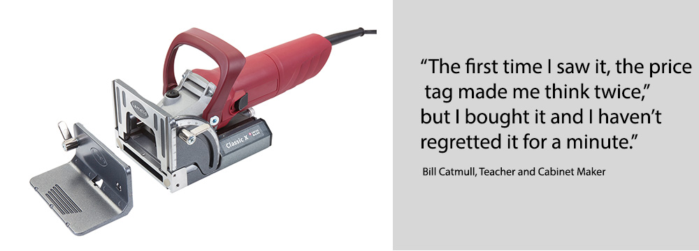 Lamello inventor of biscuit joiners and innovative wood connectors